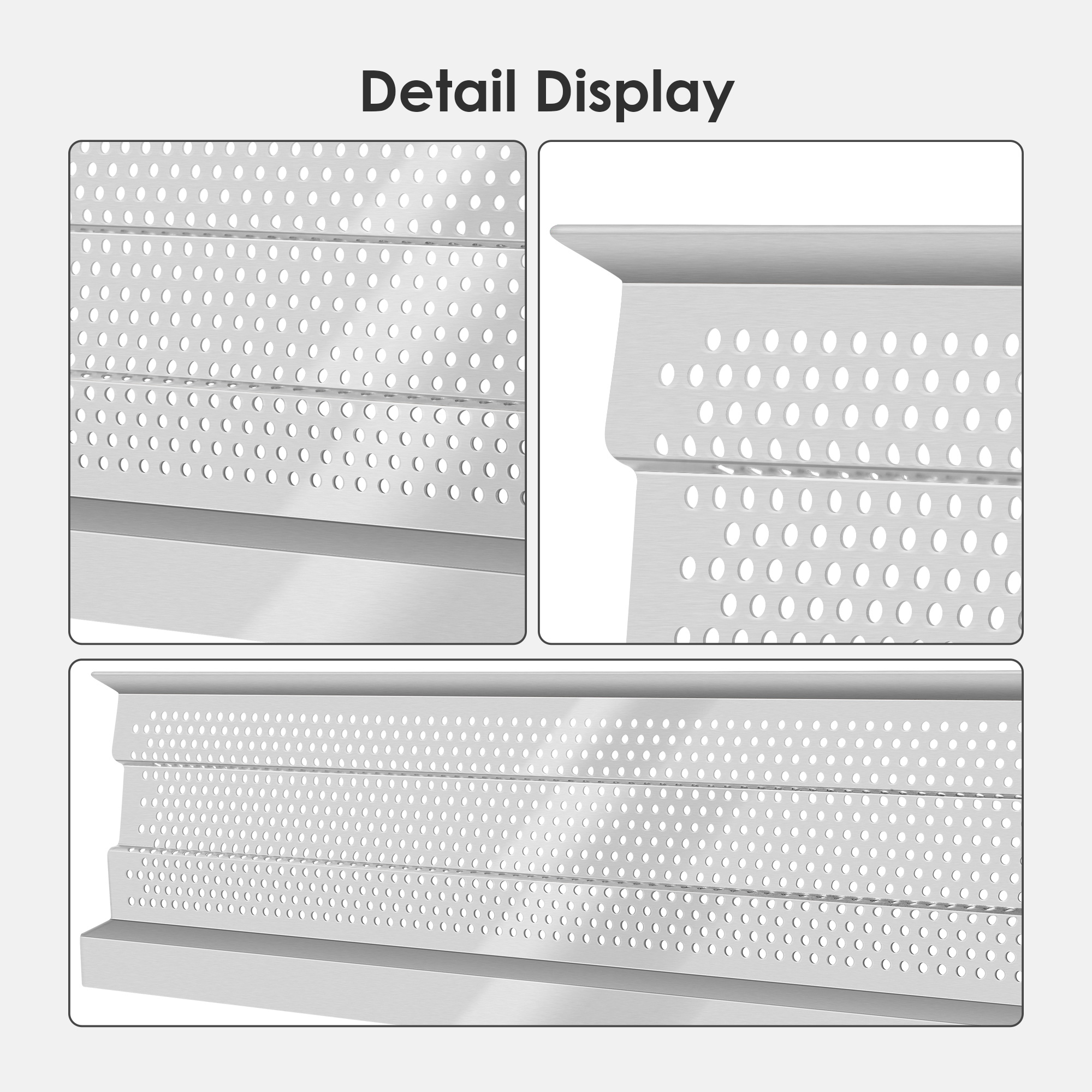 15.7'' Leaves Gutter Guard Cover System to Keep the Gutter Flowing ...