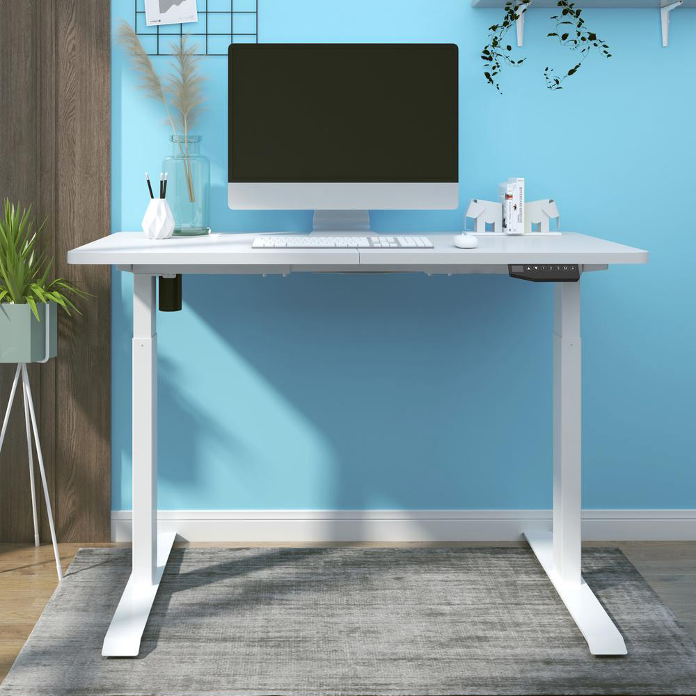 Assembled Table Top for Electric Standing Desk Frames - PrimeCables