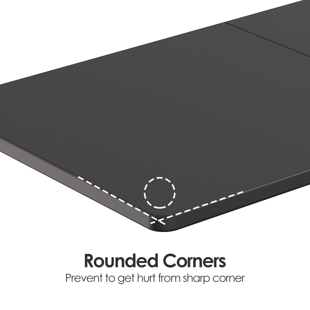 Assembled Table Top for Electric Standing Desk Frames - PrimeCables