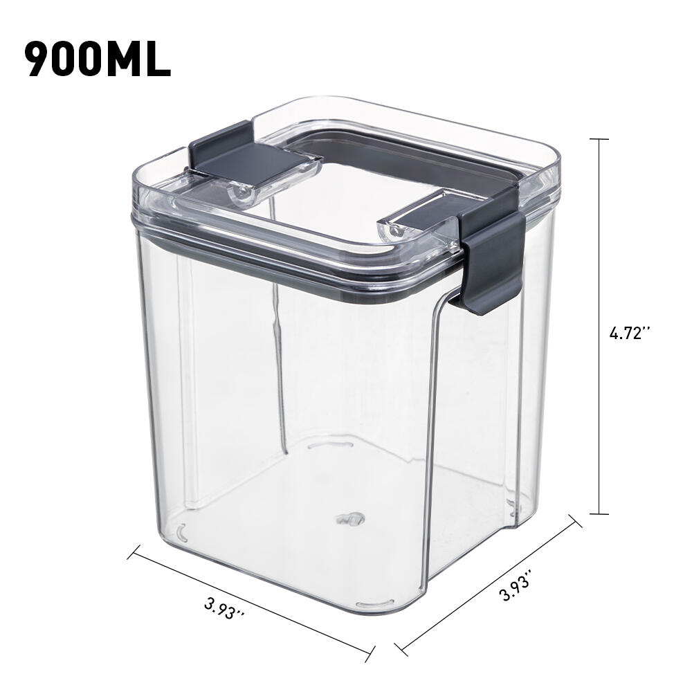 Récipient de conservation des aliments en plastique transparent et ...
