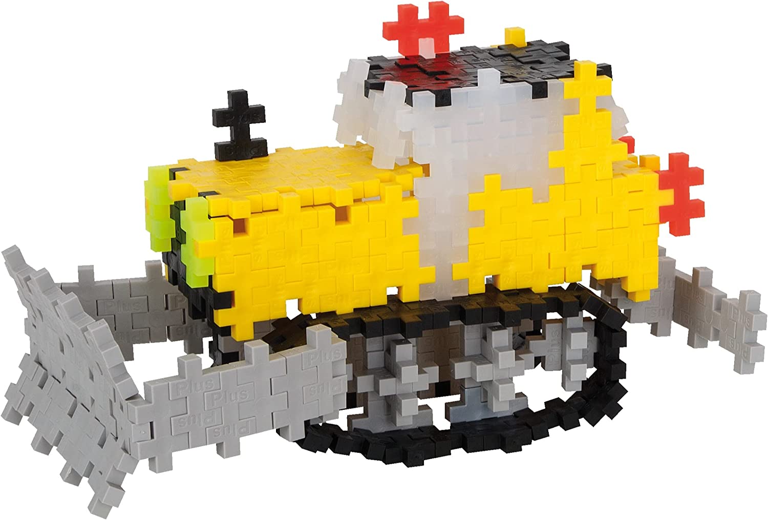 Basic 3 in 1 Road Work Creative Building Blocks, 220 Pieces - Plus-Plus