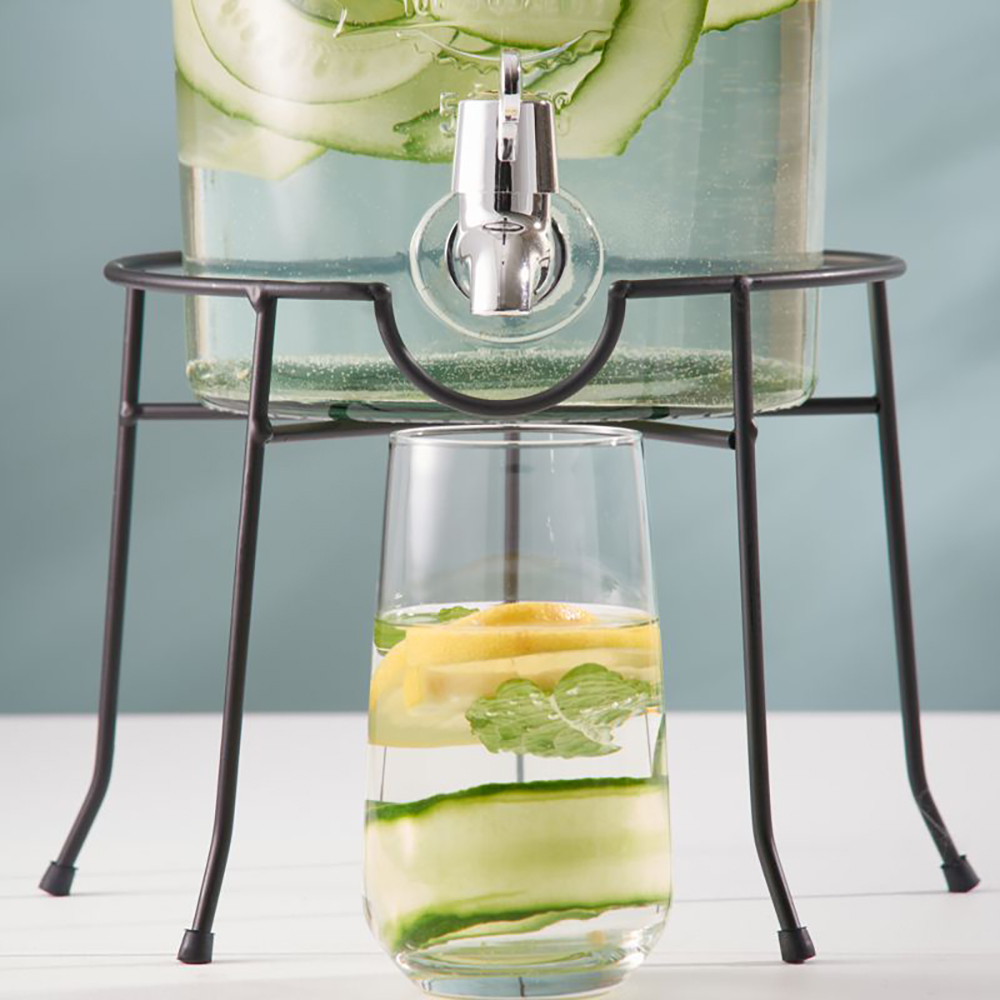 Support distributeur de boissons, fil noir - KILNER