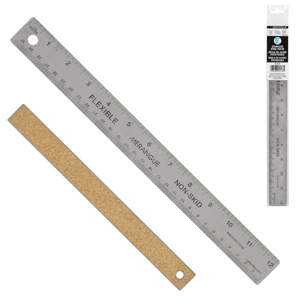 Merangue® 6-Inch/15cm Stainless Steel Ruler