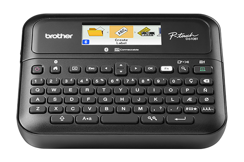 Brother P-Touch PT-D610BT étiqueteuse professionnelle connectée avec ...
