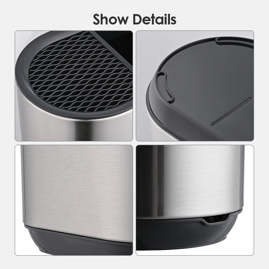 Stainless Steel Kitchen Utensils Holder - STORA