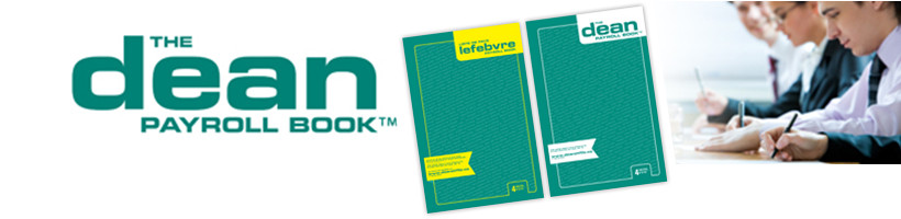 Dean & Fils Dean and Lefebvre Payroll Book Designed