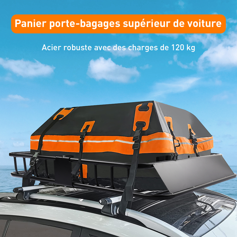 Panier de porte-bagages supérieur de porte-bagages de voiture de toit ...
