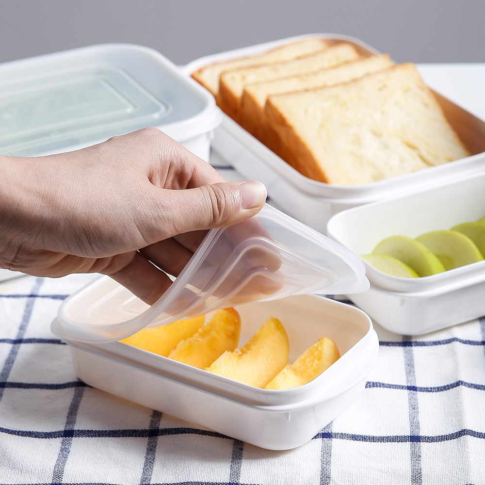 Fridge Plastic Food Storage Containers with Lids Freezer Safe - STORA™