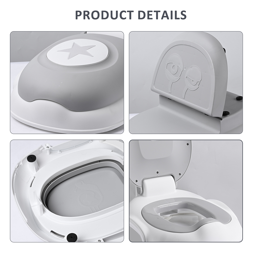 Multi-Stage 3-in-1 Potty Seat, Potty Chair, Trainer Ring and Step Stool ...