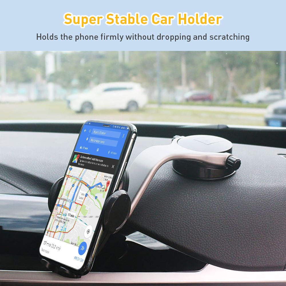 360° Rotation Car Phone Holder Mount - PrimeCables