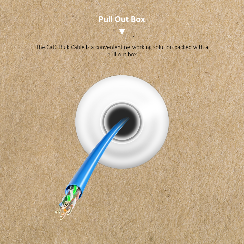 Bulk Cat6 Ethernet Cable - 500FT - PrimeCables