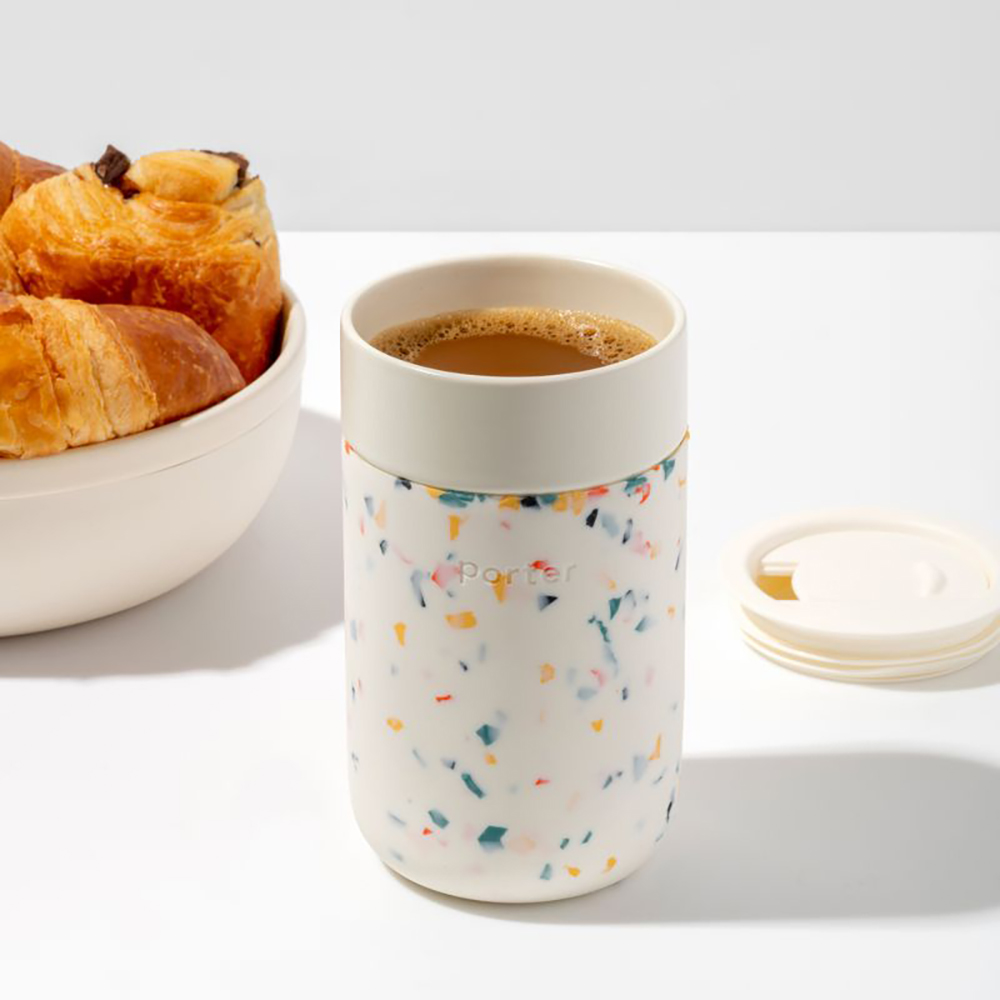 PORTER To-Go Mug with Ceramic Coated Interior, 480ml(16 oz) - W&P
