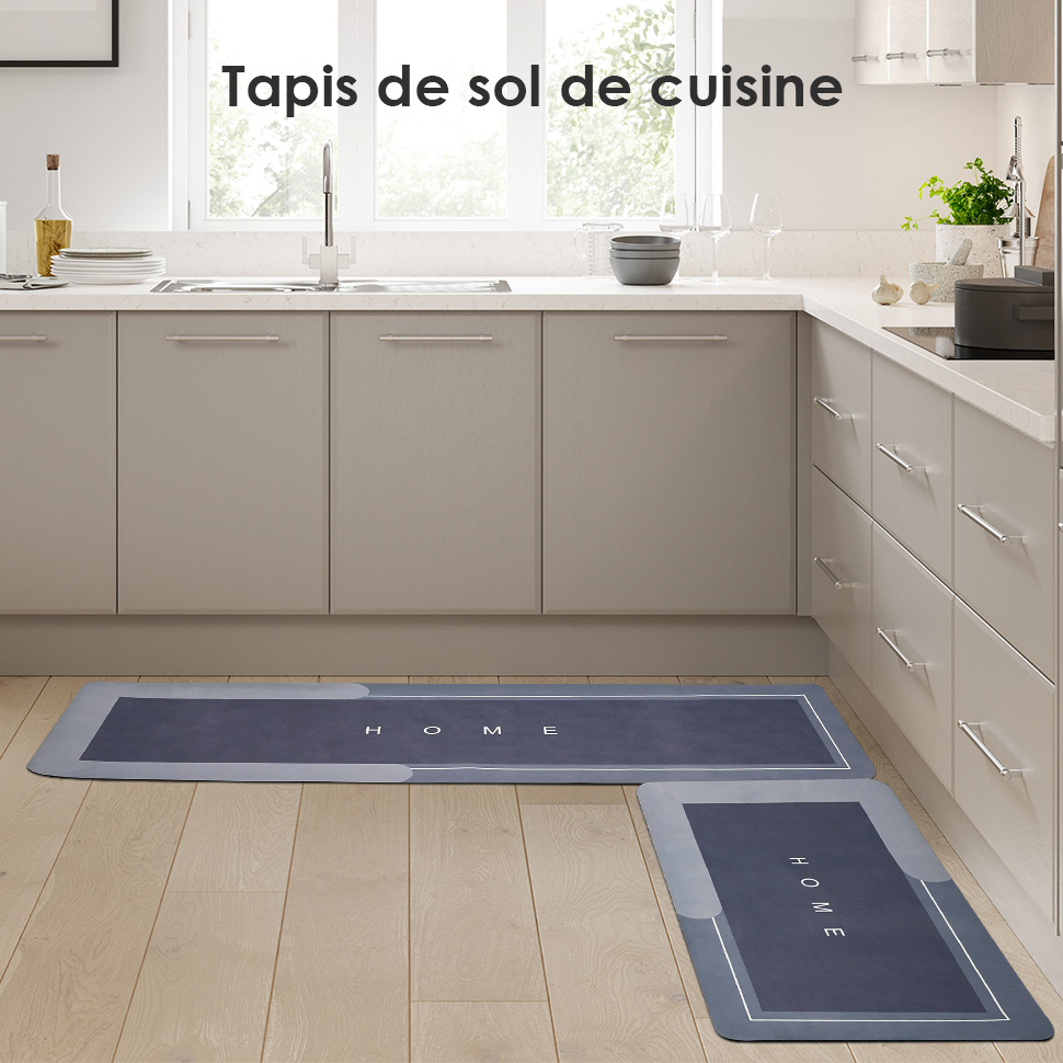 Tapis de cuisine en terre de diatomées à forte absorption et séchage ...