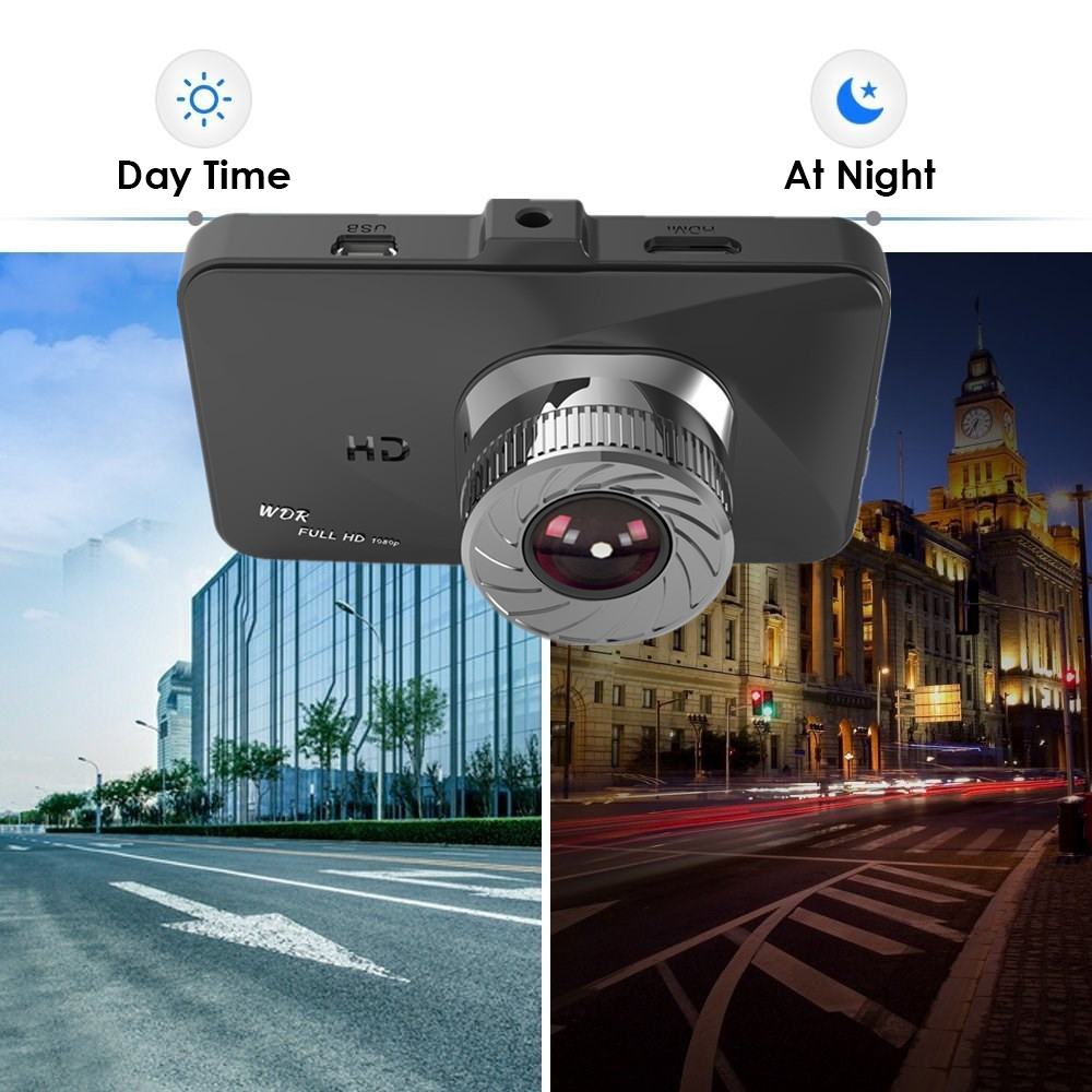 3-Inch Screen Dash Cam 1080P Car Dash Camera with 170° Wide Angle ...