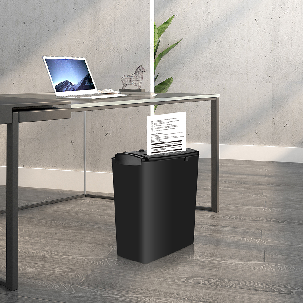 Portable Paper Shredder, 5-Sheet Strip Cut Shredder with Extendable Arm ...