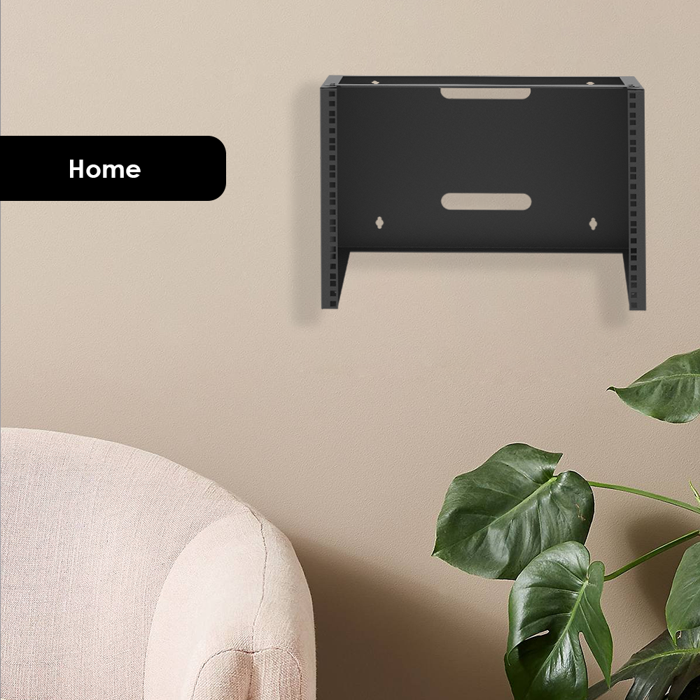 Heavy Duty Wall Mount Open Rack Cabinet for 19" Network Equipment ...