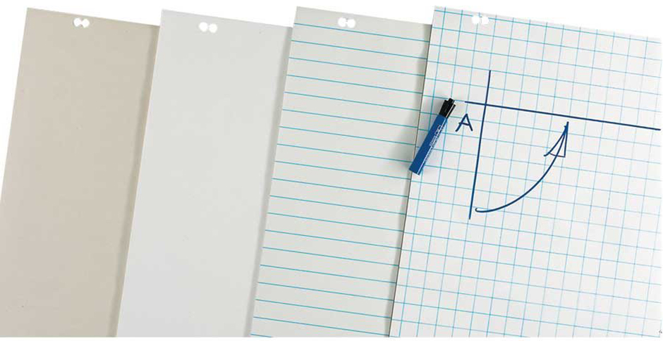 Quartet® Conference Pad, 50 Sheets, Bond Paper, 24 x 36'', By unit, 435768