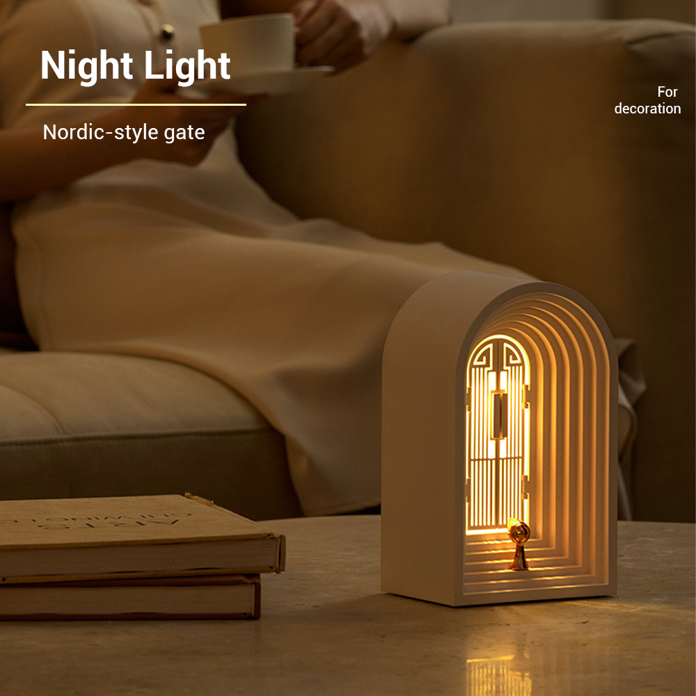 Desktop Table Lamp, Nordic Style LED Lamp, Creative Bedside Decoration ...