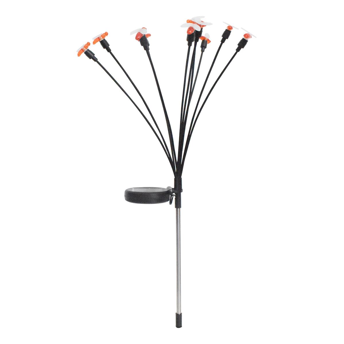 10 LED Solar Bee Firefly Light ,Warm White