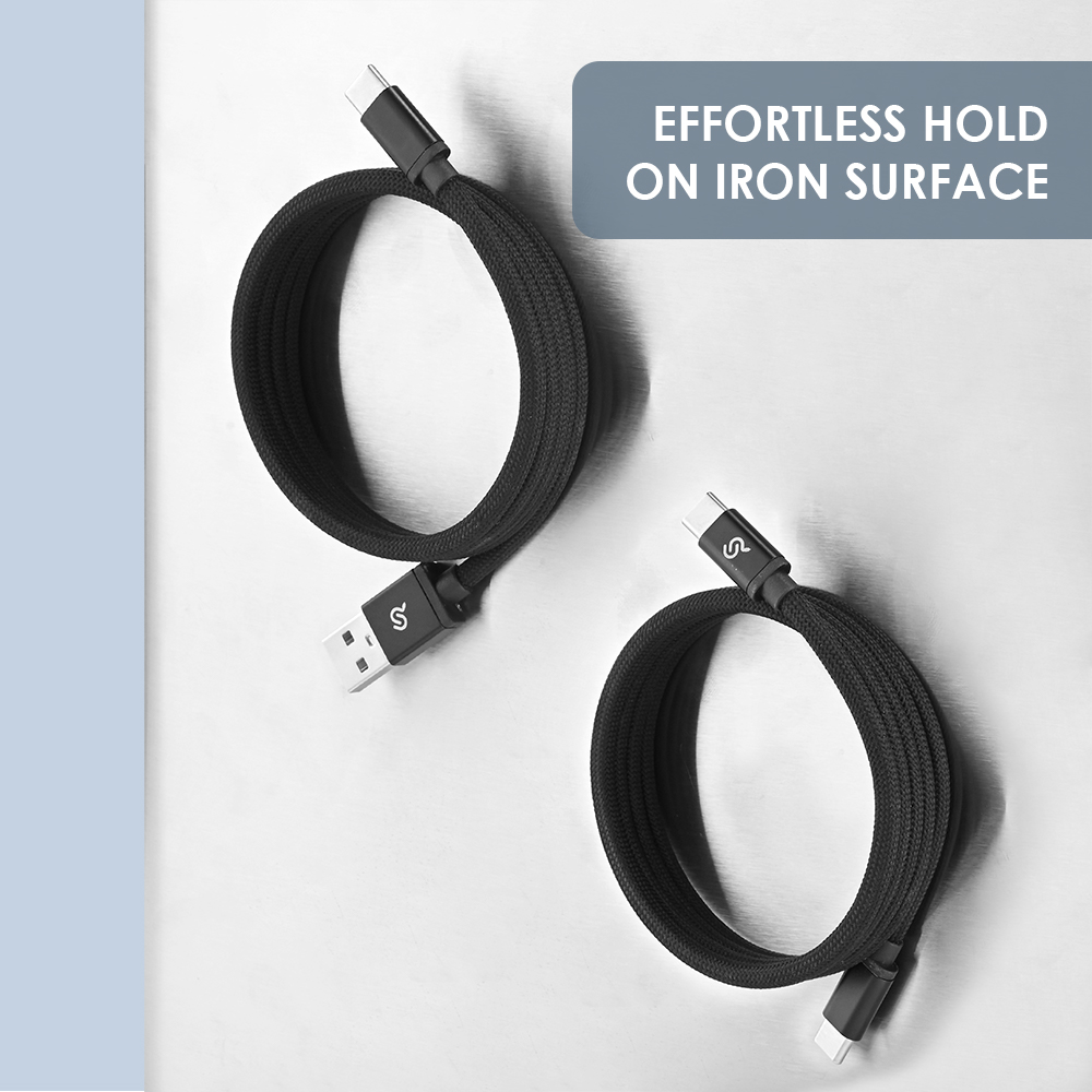 3.3ft Magnetic USB A to USB C Charging Cable