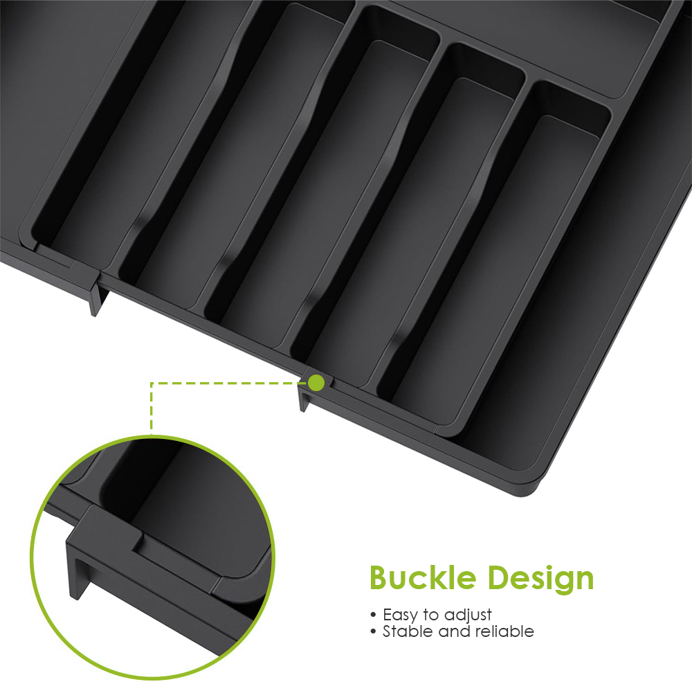 Expandable Kitchen Drawer Organizer, Adjustable Utensil Organizer ...