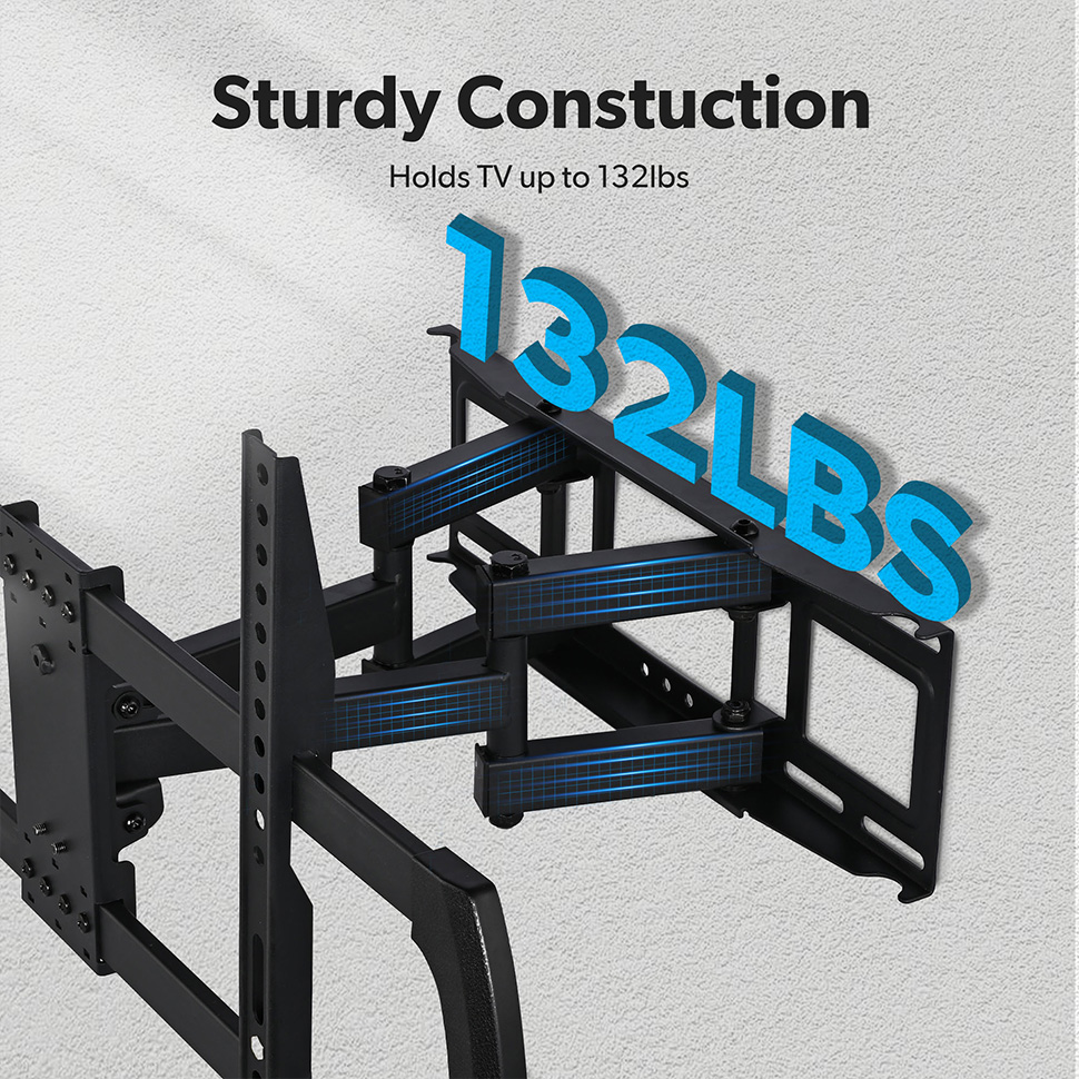 37-70" Full Motion Articulating TV Wall Mount