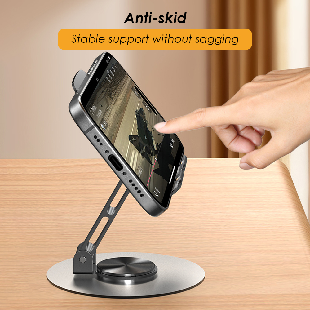 360° Rotating Metal Phone & Tablet Stand – PrimeCables