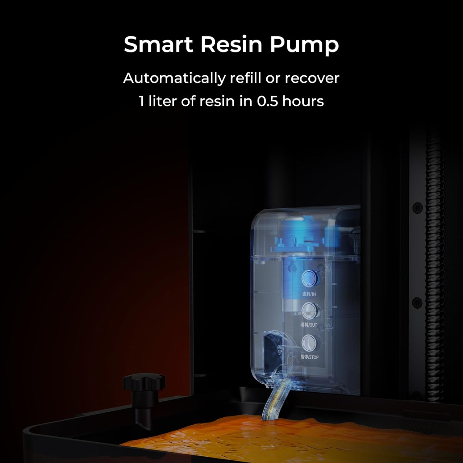 Creality HALOT-MAGE PRO Hyper-speed 8K Resin 3D Printer at InkJetSuperStore