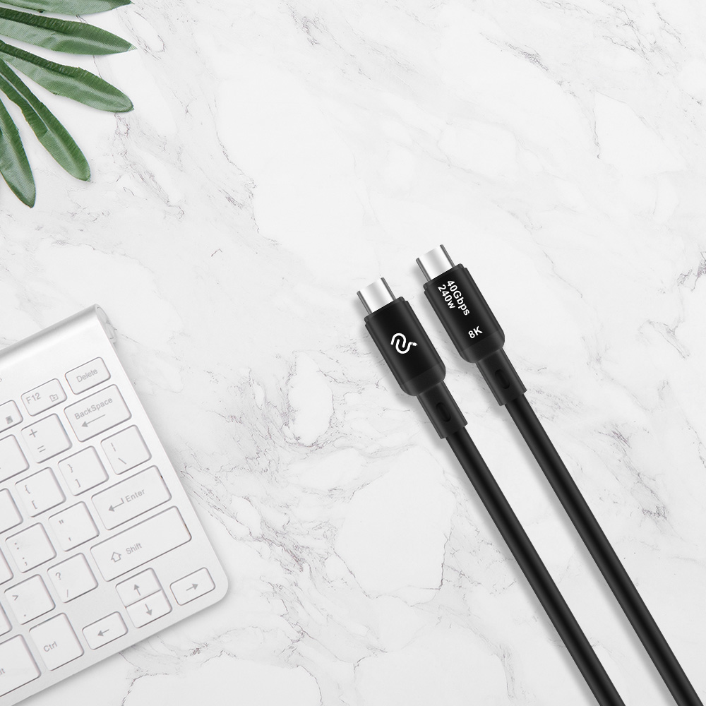 USB4 Gen3 Type-C Cable – 240W Fast Charge – PrimeCables