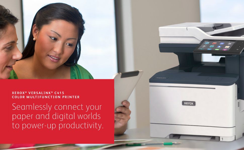 Xerox VersaLink C415/DN Wireless Color Multifunction Laser Printer with ...