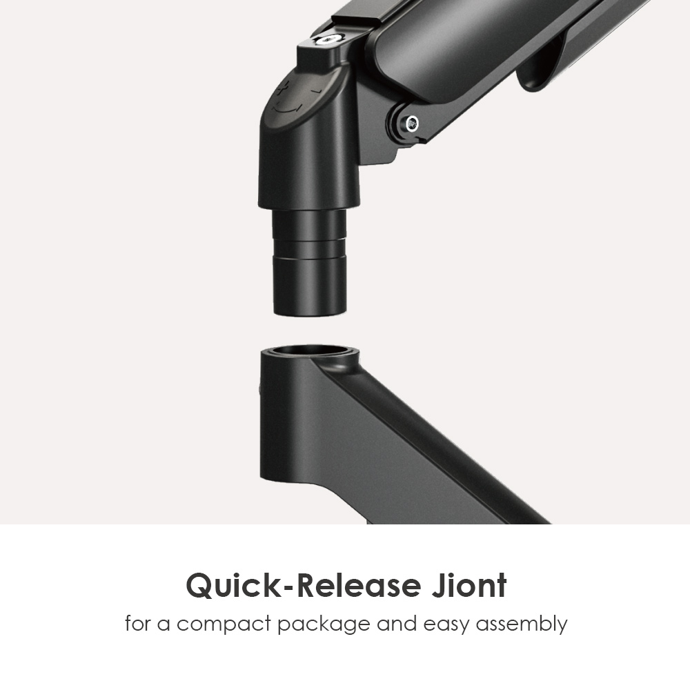 Dual Monitor Arm for 17-32 Inch Screens - PrimeCables