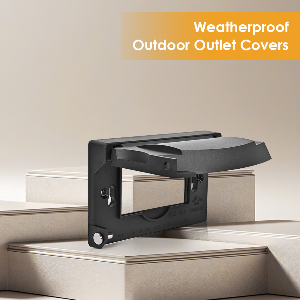 Heavy Duty Single Gang Outdoor Universal Flip Outlet Cover Weatherproof ...