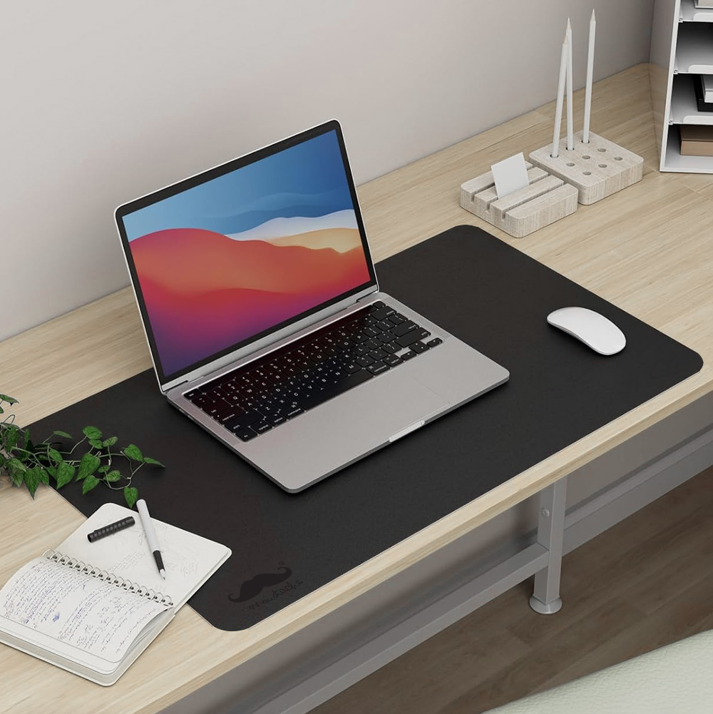 Non-Slip Desk Pad,Mouse Pad,Waterproof PVC Leather Desk Table Protector ...