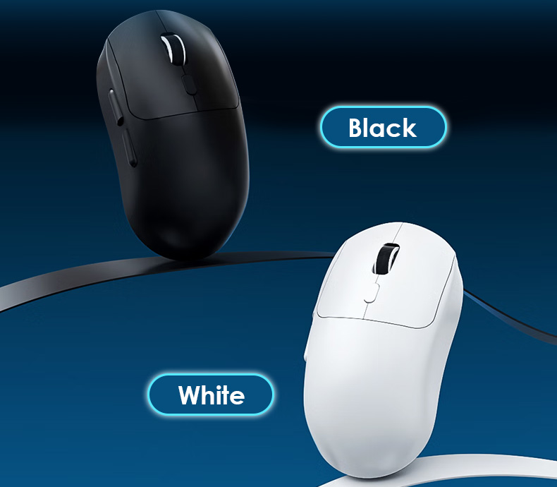 Wireless Bluetooth & 2.4G Dual-Mode Mouse, 2400 DPI, USB-C Rechargeable ...
