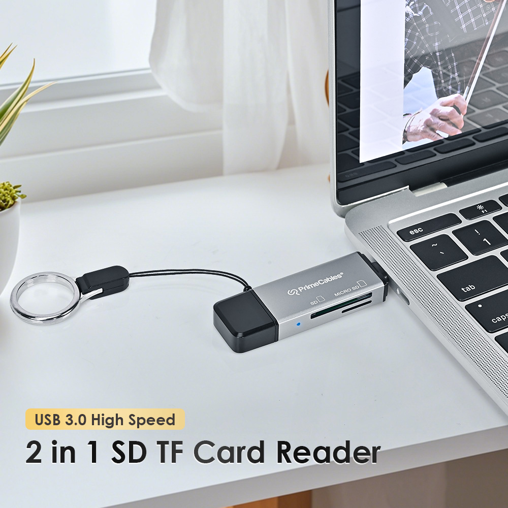 2 in 1 USB A / USB C SD TF Card Readers USB 3.0 OTG Memory Card Adapter ...