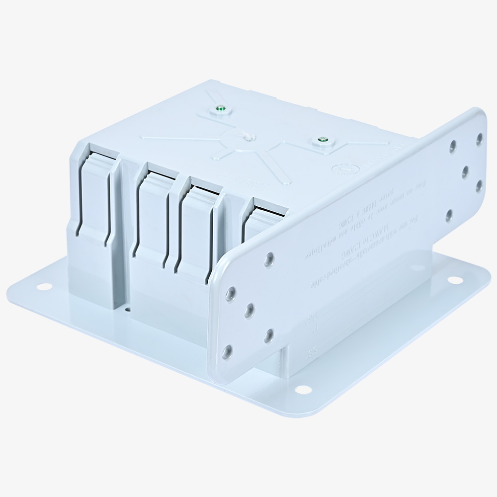 33 cu.inch 2-Gang Switch Plastic Wiring Box, 5.34 x 4.92 x 2.95in ...