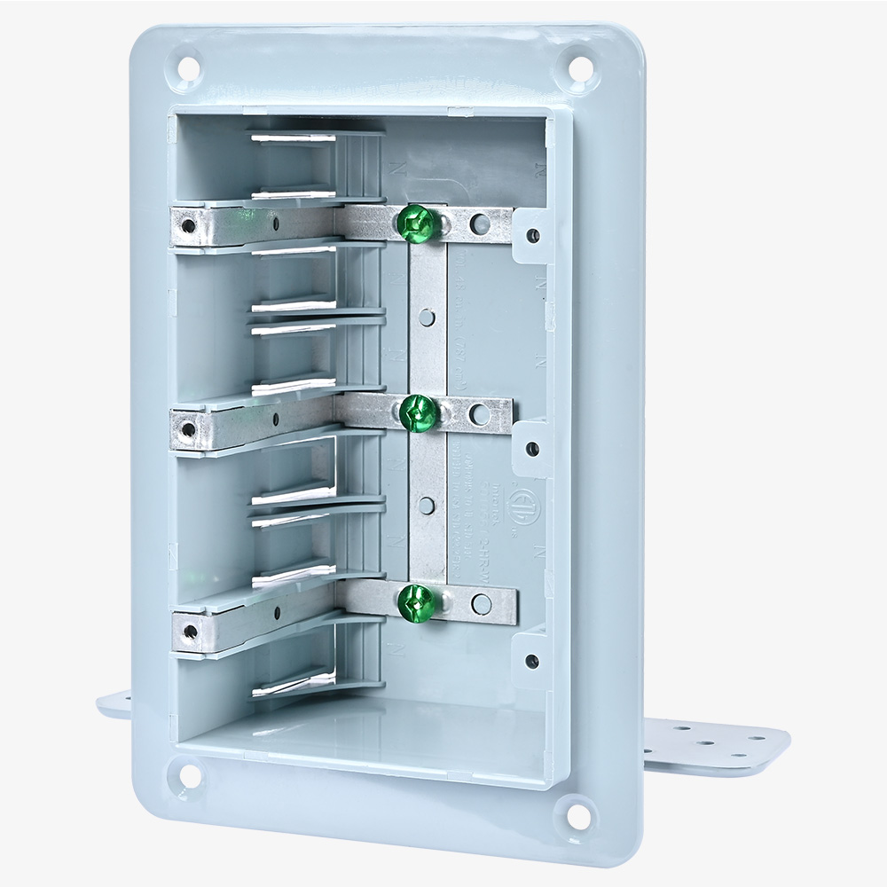 48 cu.inch 3-Gang Switch Plastic Wiring Box, 3.75 x 5.75 x 2.75In ...