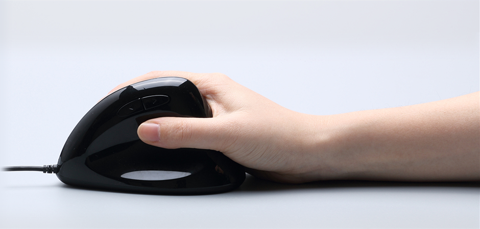 Adesso® iMouse™ E3 Vertical Ergonomic Programmable Gaming Mouse with ...