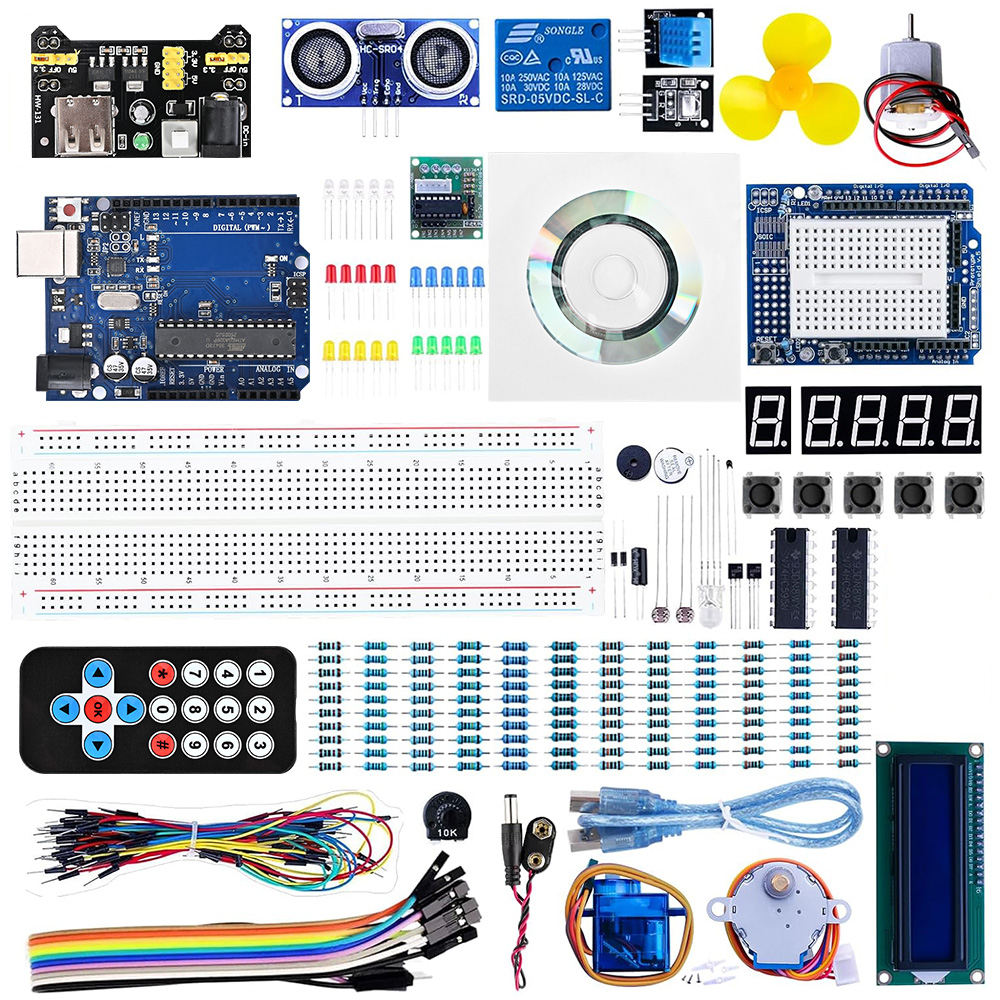 UNO Project Super Starter Kit with Tutorial UNO R3 for Arduino ...