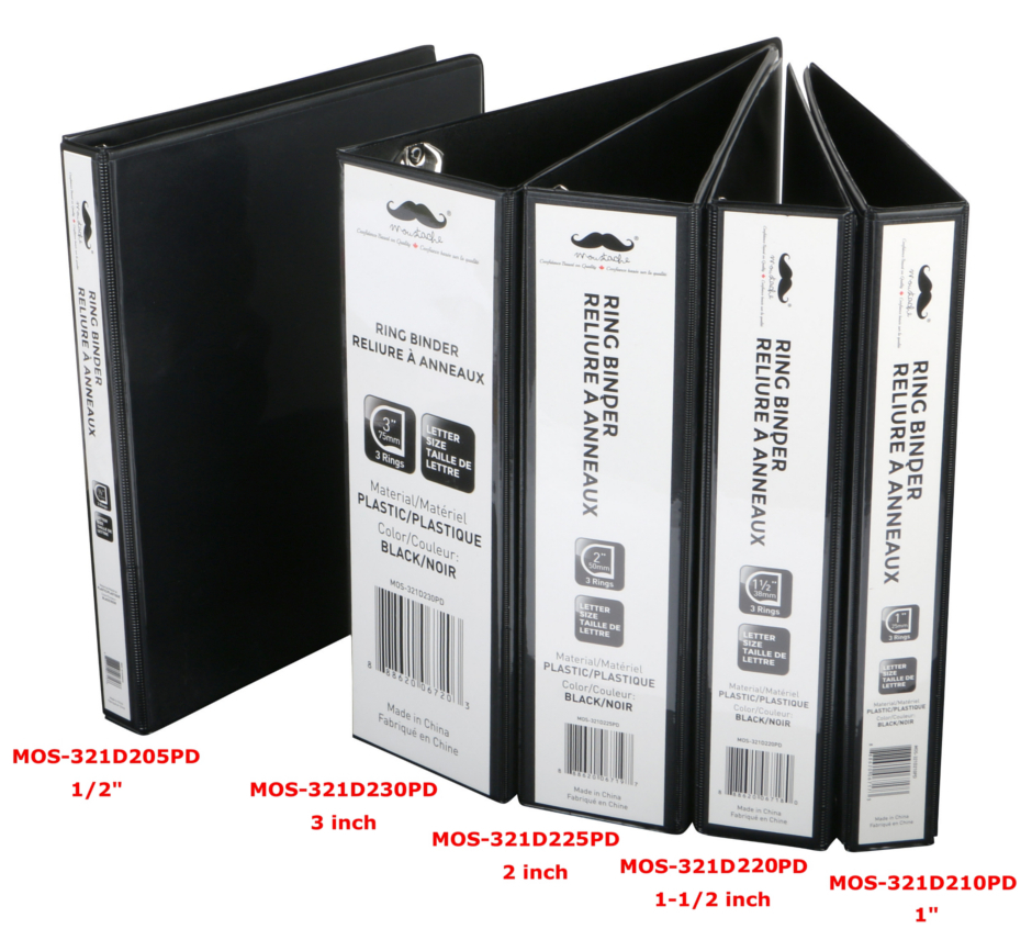 Binder Sizes Online