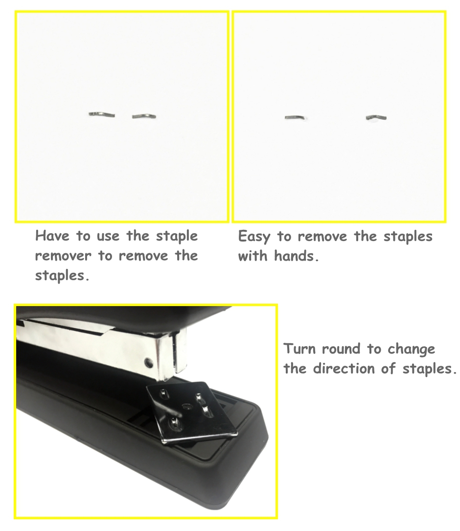 Rubber Paint Plastic Stapler, 20 Sheets - Moustache®