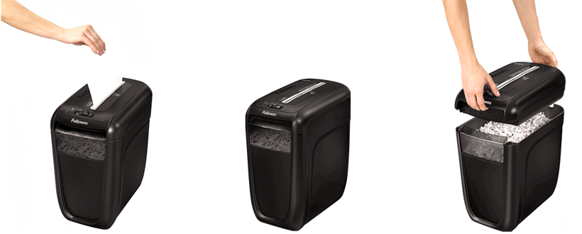 Fellowes® Powershred® 60Cs 10-Sheet Cross-Cut Shredder for Office 192641