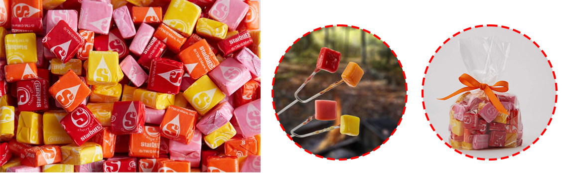 STARBURST Original Fruit Chews Candy, 58g