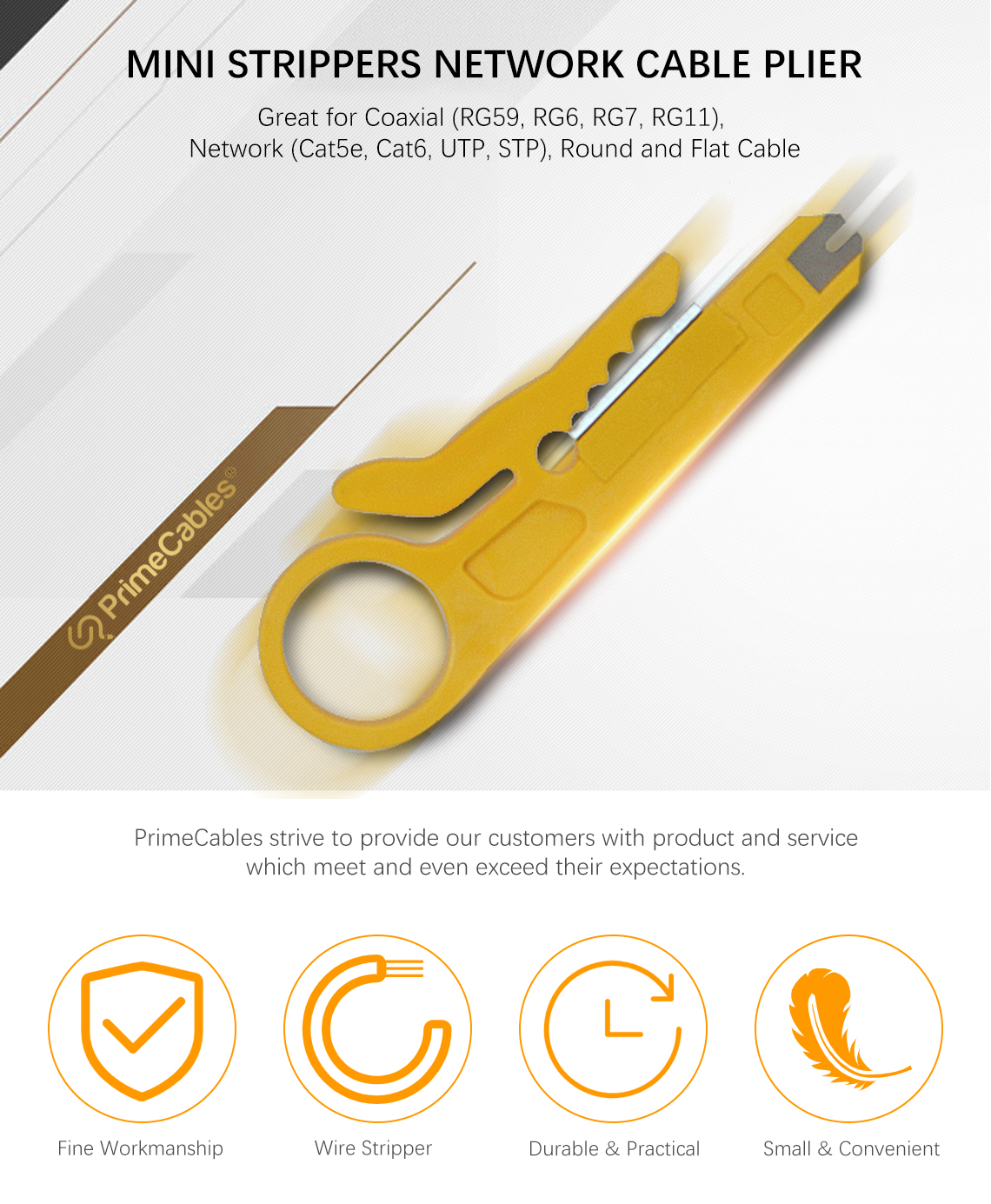 Easy Stripper for UTP / STP Telecom Wire - PrimeCables®