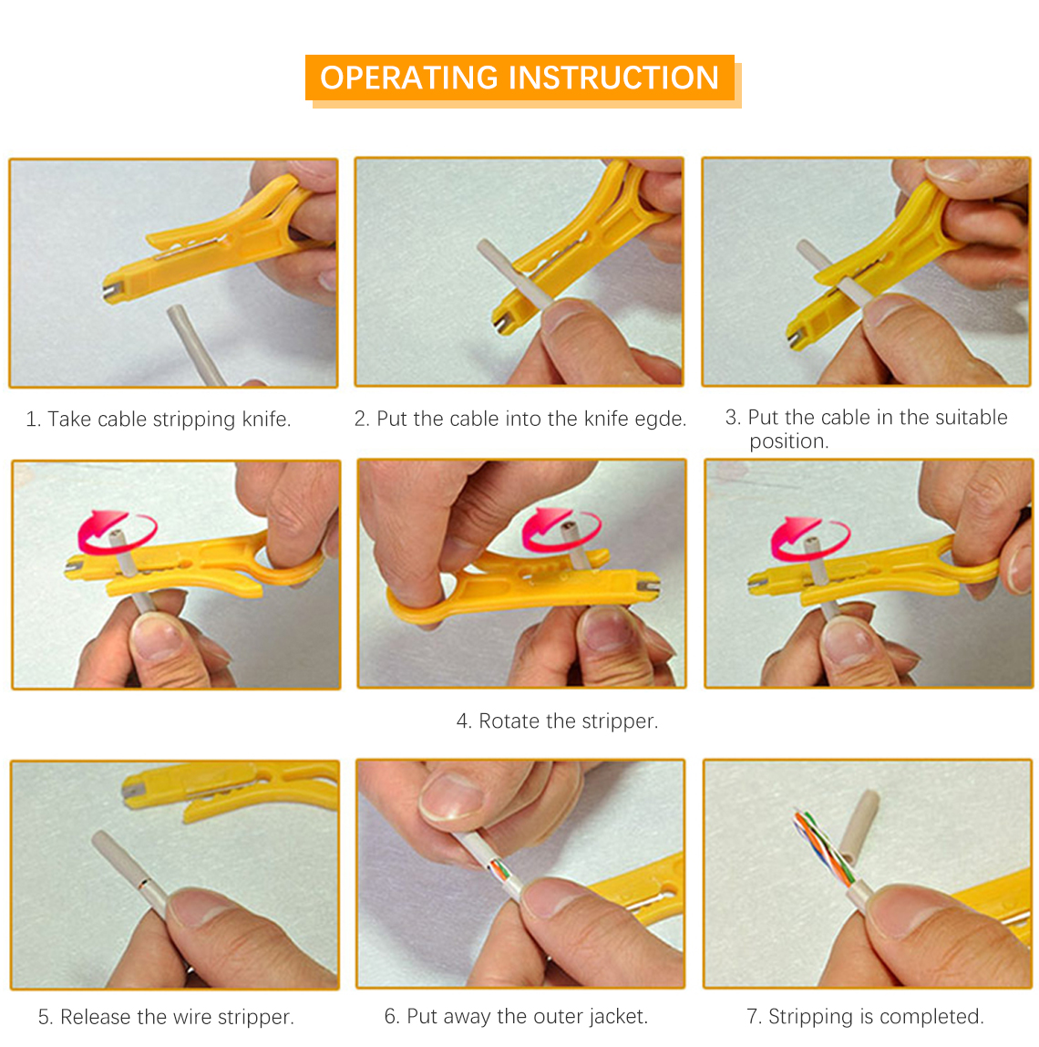 Easy Stripper for UTP / STP Telecom Wire - PrimeCables®