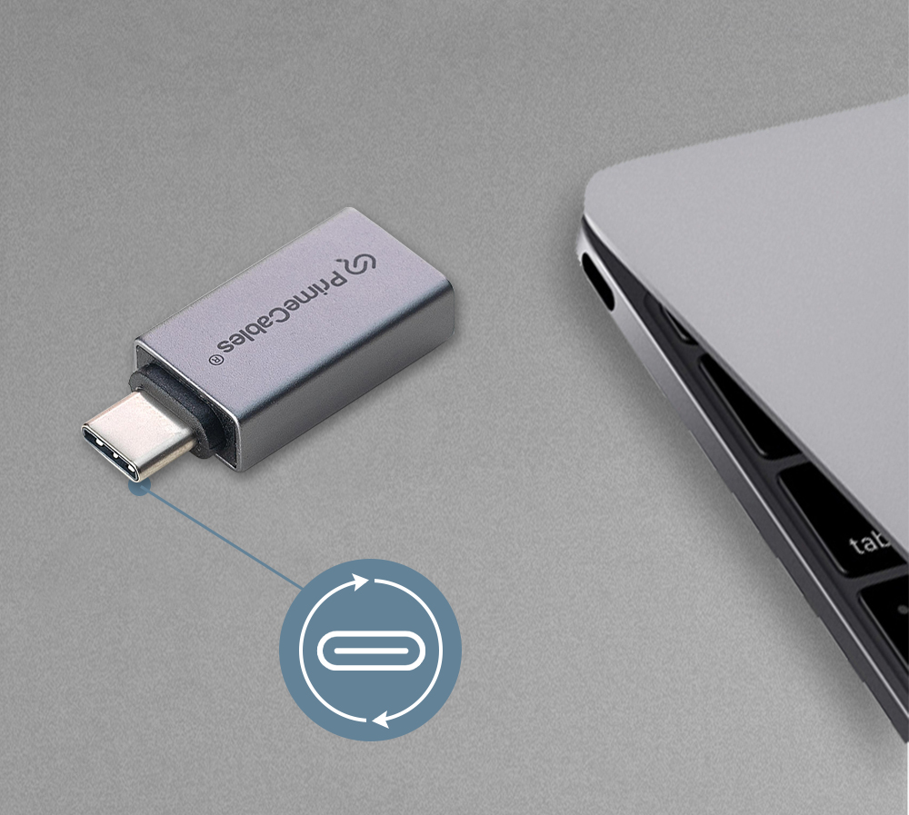 USB Type C to USB A 3.0 Adapter - PrimeCables®