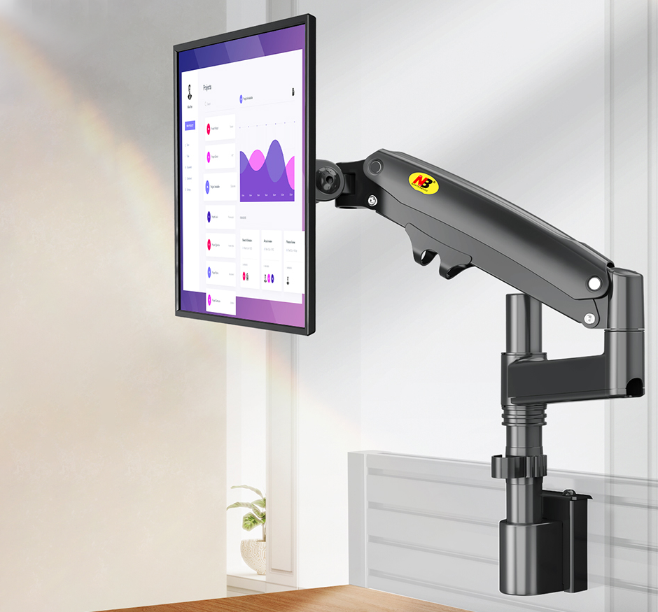 Partition Rail Mount M60 Fits most 22" to 32" displays