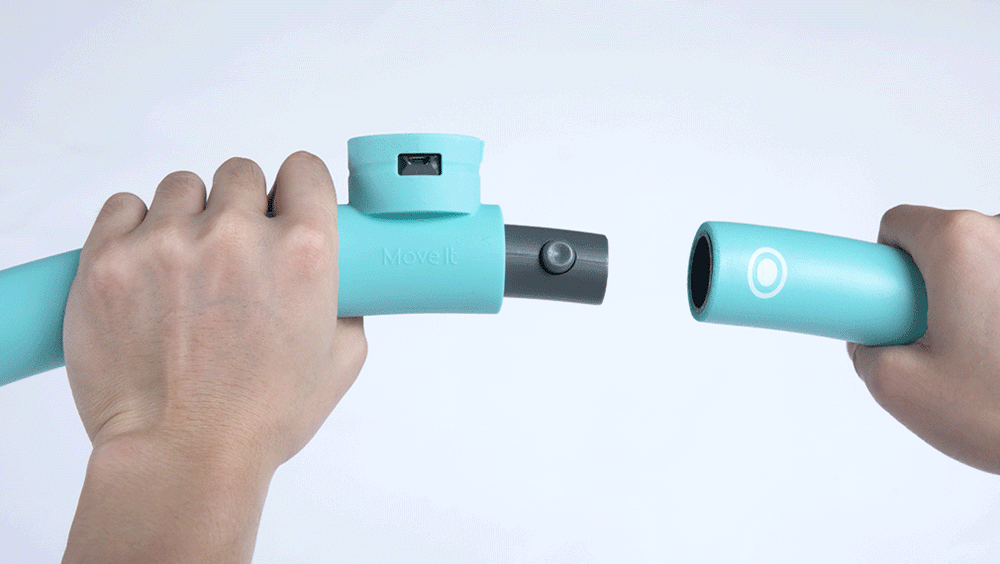 Smart Detachable Hoola Hoop With Bluetooth by MobileApp Motion Tracking ...