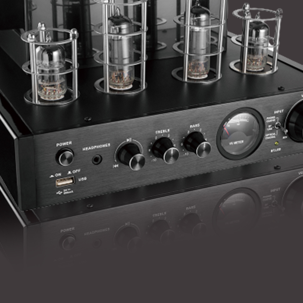 25 Watt Stereo Hybrid Tube Amplifier with multiple Inputs - PrimeCables ...