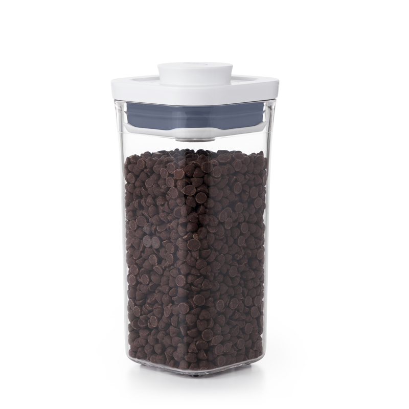 OXO POP 2.0 Food Container Small Square Short with Airtight Seal,1L